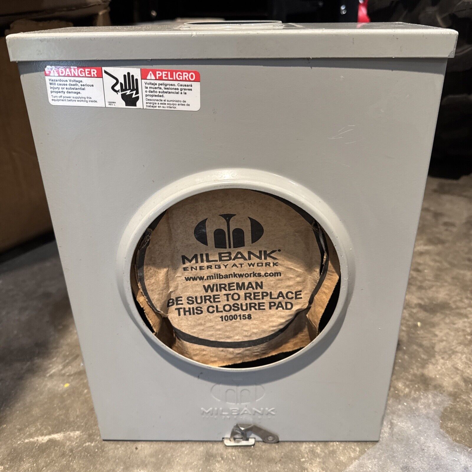 Milbank U7040-XL-TG-HSP 4 Terminal Ringless UL Listed Type 3R 600V 200 – Black Diamond Online Store