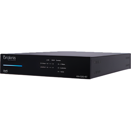 Araknis Networks 520-Series Dual-WAN Multi-Gigabit VPN Router – Black ...